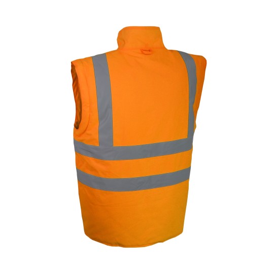 Parka 4 en 1 Haute Visibilité 100 % polyester Oxford enduit TPU PACA ...